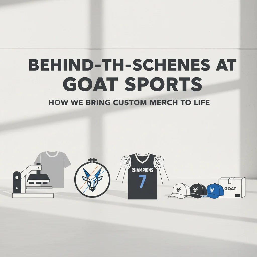 Behind-the-Scenes at GOAT Sports: How We Bring Custom Merch to Life ...